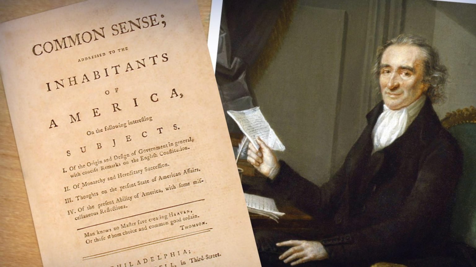 On This Day in 1776, Thomas Paine publishes “Common Sense” | VT Foreign ...